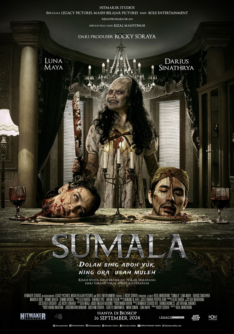 Tayang 26 September 2024, Film "Sumala" tebarkan kesadisan